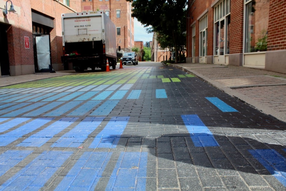 New "Marsh" Mural Brightens Ninth Square